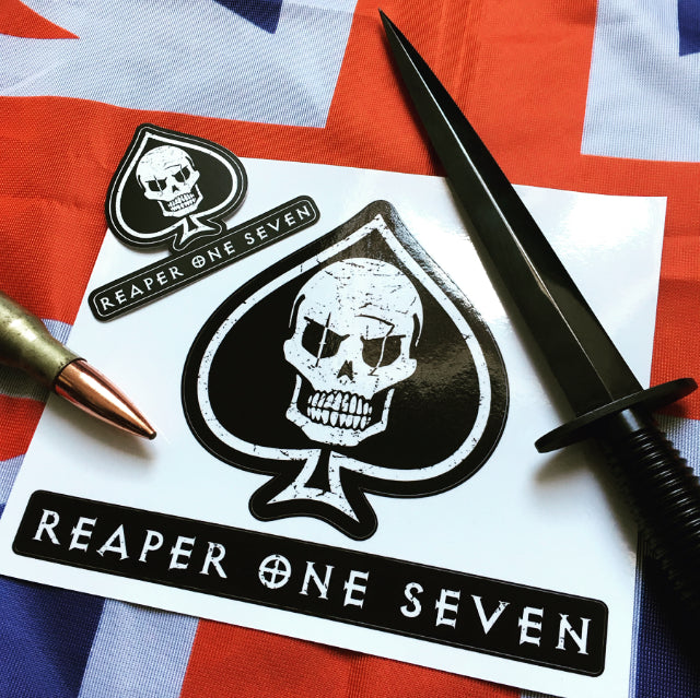 LARGE Logo Sticker – Reaper One Seven